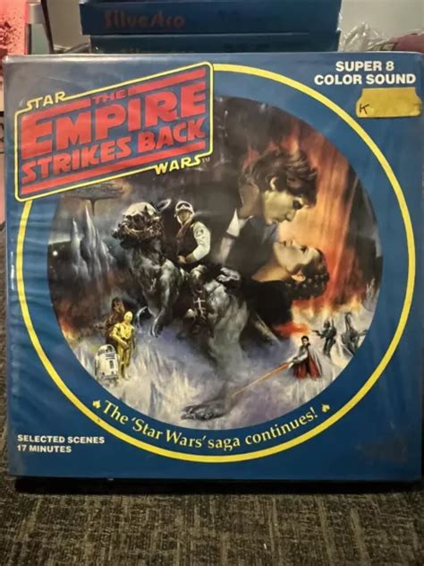 The Empire Strikes Back Super 8 Colour Sound 400ft 8mm Cine Film Star