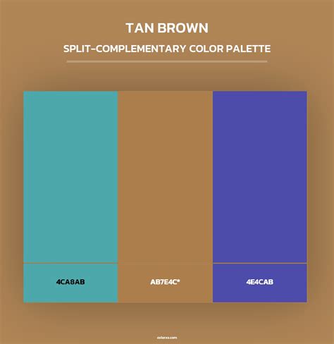 Tan Brown Color Palettes