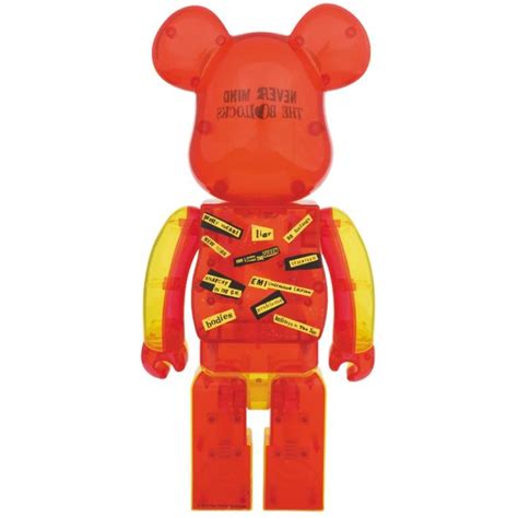 Medicom Be Rbrick Bearbrick Sex Pistols Clear Ver 100 And 400 Set