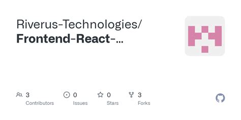 Github Riverus Technologies Frontend React Interview