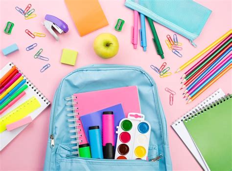 Imágenes De Materiales Escolar Descarga Gratuita En Freepik