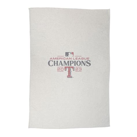 Texas Rangers 2023 Al Champions Sublimated Sweatshirt Blanket Logo Brands