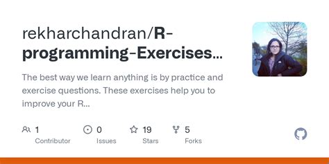 R Programming Exercises Practice Solutionr Basic Programming Part 1