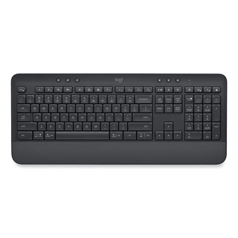 Signature K650 Wireless Comfort Keyboard Graphite BOSS Office And Computer Products