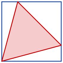 Triángulo Equilátero Inscrito En Cuadrado Adicción Matemática