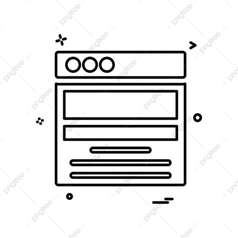 Web Design Layout Vector Hd PNG Images Web Layouts Icon Design Vector Options Design Tag PNG