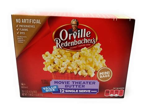 Orville Redenbachers Gourmet Popcorn Movie Theater Butter