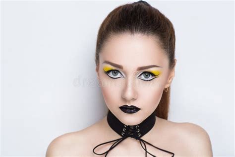 Beautiful Naked Submissive Woman Chain Stock Photos Free Royalty
