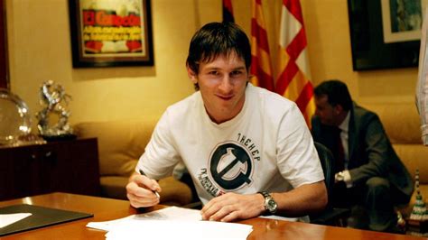 Todas Las Renovaciones De Leo Messi Con El Barça