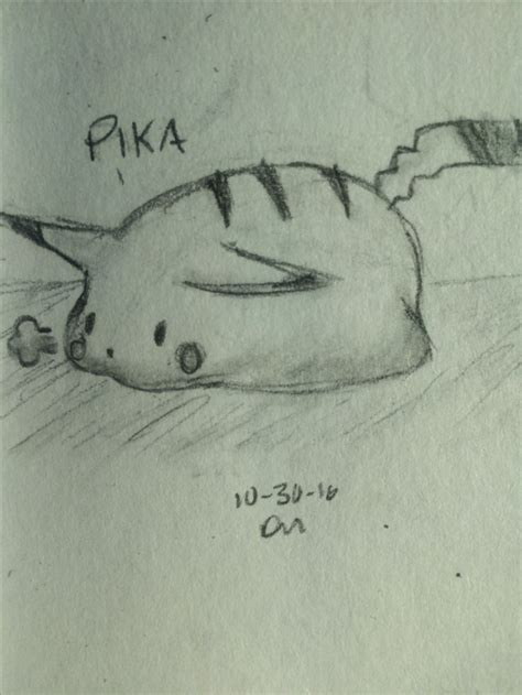 Pikachu Chubby Bean Thing