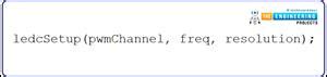 ESP32 PWM The Engineering Projects