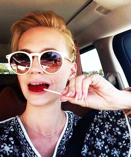 January Jones Instagram Account Hashtags Mad Men