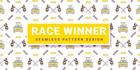 프레임 흰색 배경에 승자 자동차와 경주 플래그의 벡터 자동 스포츠 그림 자동차 원활한 패턴의 라인 아트 스타일 디자인 경쟁에 대한 스톡 벡터 아트 및 기타 이미지 Istock