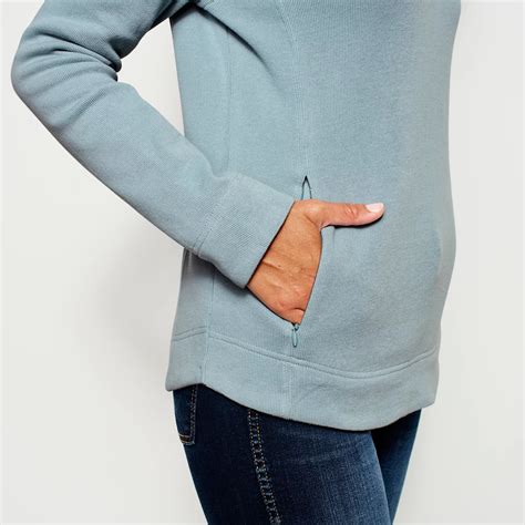 Signature Print Trim Sweatshirt Orvis