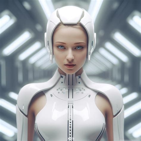 Premium Photo Future Artificial Intelligence Female Robot Models Designs
