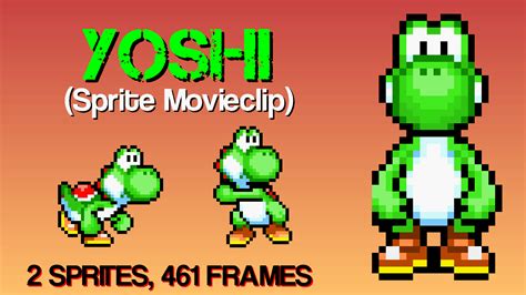 Yoshi Sprite  Mario Coin Sprite S Tenor