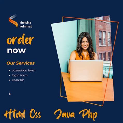 Creat And Fix Html Css Java Php Web Forms By Rimsharehmat337 Fiverr
