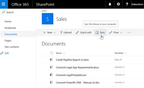 sharepoint online how to disable sync button in document library