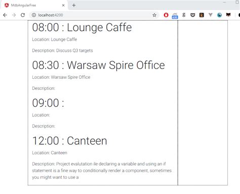 Using NgFor Loop Girish Godage