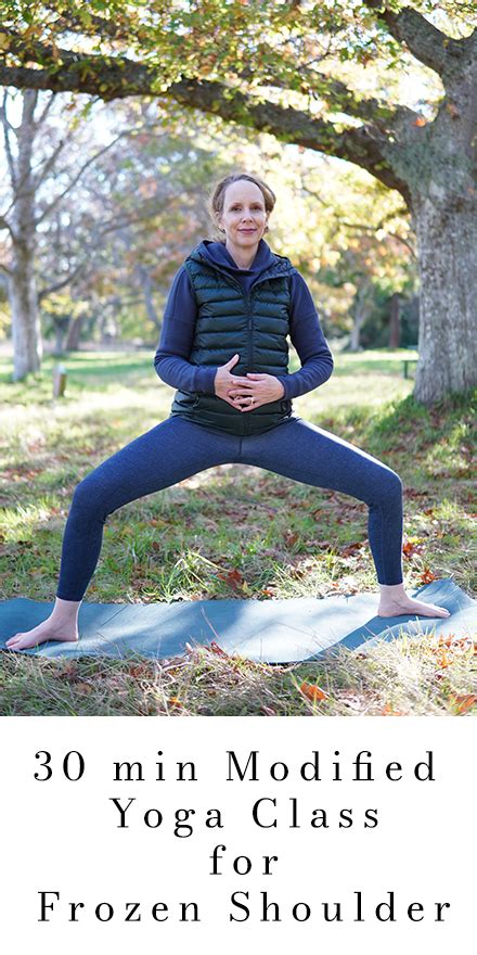30 Min Modified Yoga Class For Frozen Shoulder 7 Poses You Can Do Now