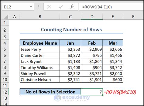 How To Count Number Of Columns In Excel 5 Methods