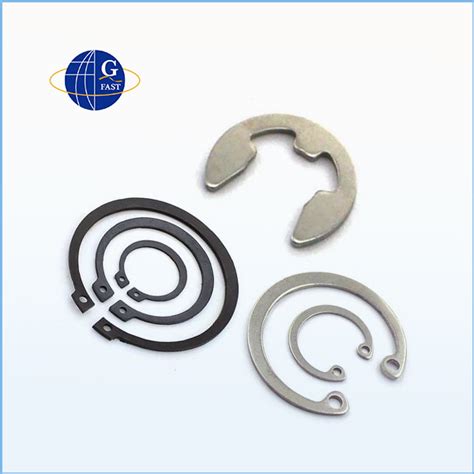 Spring Carbon Steel External Retaining Ring Snap Ring Retainer For