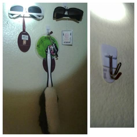 Sunglasses And Duster Holder By Jenn Vest I Used 3m Command™ Small Wire Hooks Household Hacks