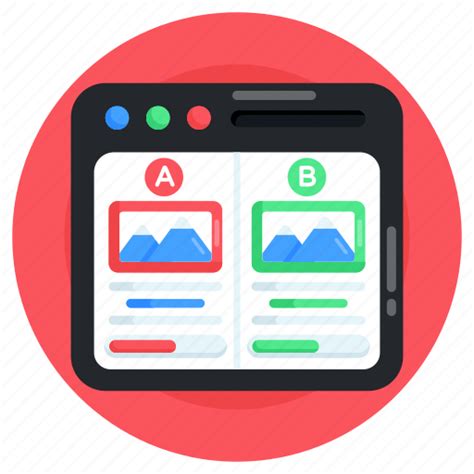 Web Testing Split Testing Ab Testing Comparison Testing Usability Testing Icon Download On