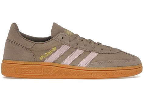 Adidas Handball Spezial Chalky Brown Clear Pink Womens Jr3082 Us
