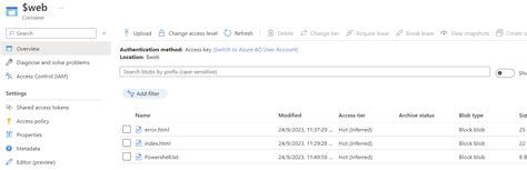 azure cdn storage static website microsoft qanda