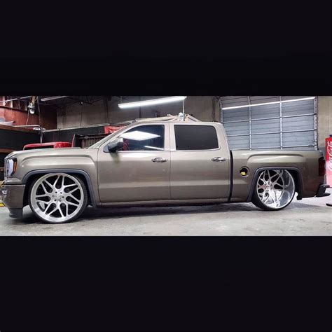 Dropped Gmc Sierra Truck