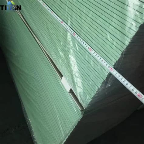 Fireproof Drywall Gypsum Fire Retardant Gypsum Board 12mm Plasterboard