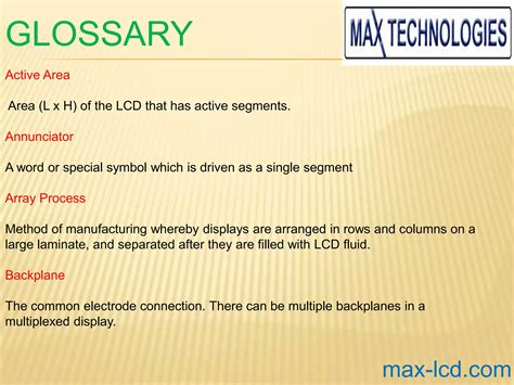 Multifunction Displays PPT