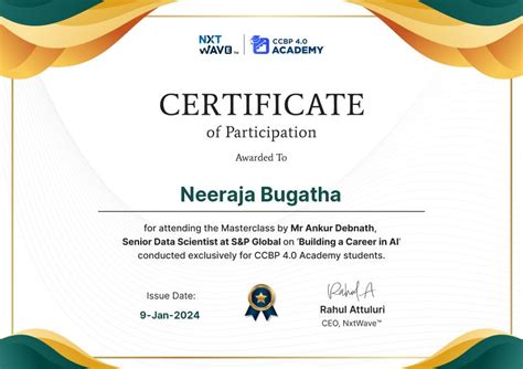 Neeraja Bugatha On Linkedin Nxtwave Podcast Masterclass Ccbpacademy Artificialintelligence