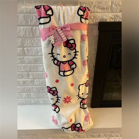 Hello Kitty Bedding Hello Kitty Daisy Throw Poshmark