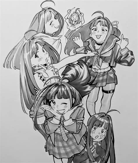 Awa Subaru Girls Band Cry Drawn By Samipeko Danbooru