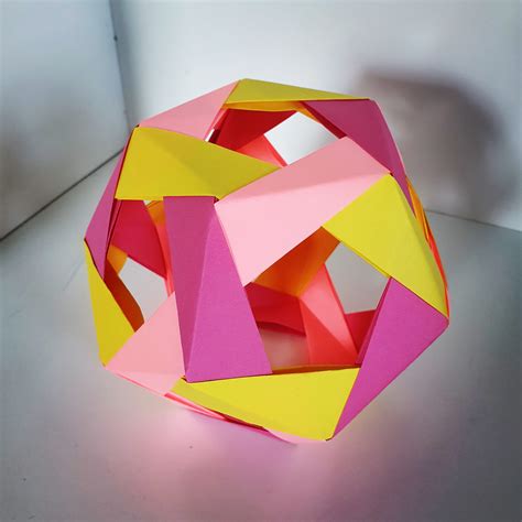 One Of 5 Platonic Solids Regular Dodecahedron Origami