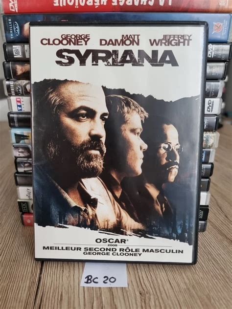 Dvd Syriana George Clooneymatt Damonjeffrey Wright Eur 120