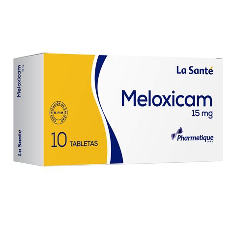 Meloxicam 15 Mg X 10 Comp Farmacias Telchi
