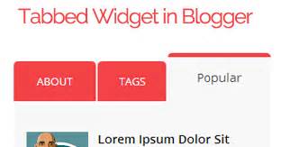 How To Add A JQuery Tabbed Sidebar Widget In Blogger My Blogger Lab