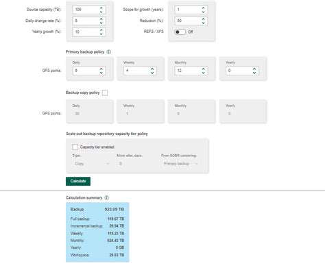 Tape Calculation With Worm Veeam Community Resource Hub