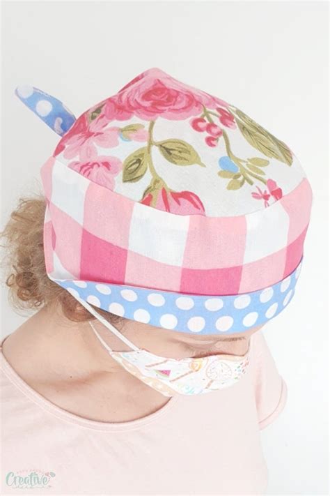 scrub cap pattern 30 minutes project easy peasy creative ideas