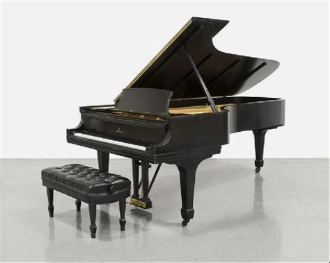 A Steinway And Sons Model D Concert Grand Piano