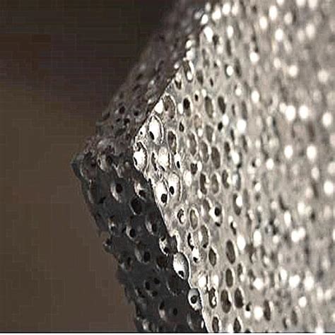 Super Strong Anti Impact Sphere Open Cell Aluminum Foam Al Meal Foam
