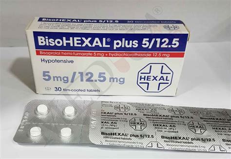 Medica Rcp Bisohexal Plus 5125mg Indications Side Effects