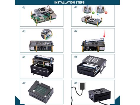 NVMe Base For Raspberry Pi NVMe Base Duo Kiwi Electronics