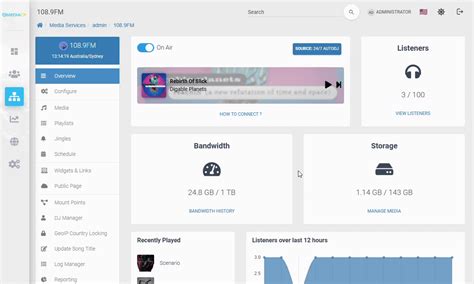 managing media using ftp media control panel