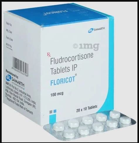 Floricot Tablet Fludrocortisone 100mcg 2010 Tablets At Rs 300stripe In Nagpur
