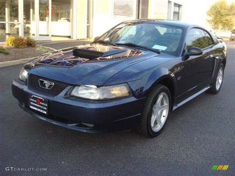 2003 True Blue Metallic Ford Mustang Gt Coupe 72398406 Photo 7