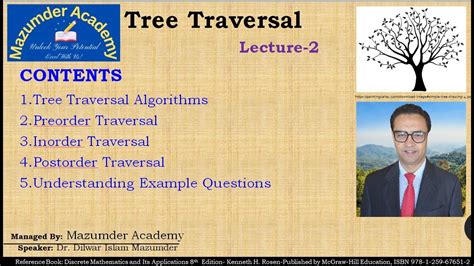 tree traversals preorder traversal inorder traversal postorder
